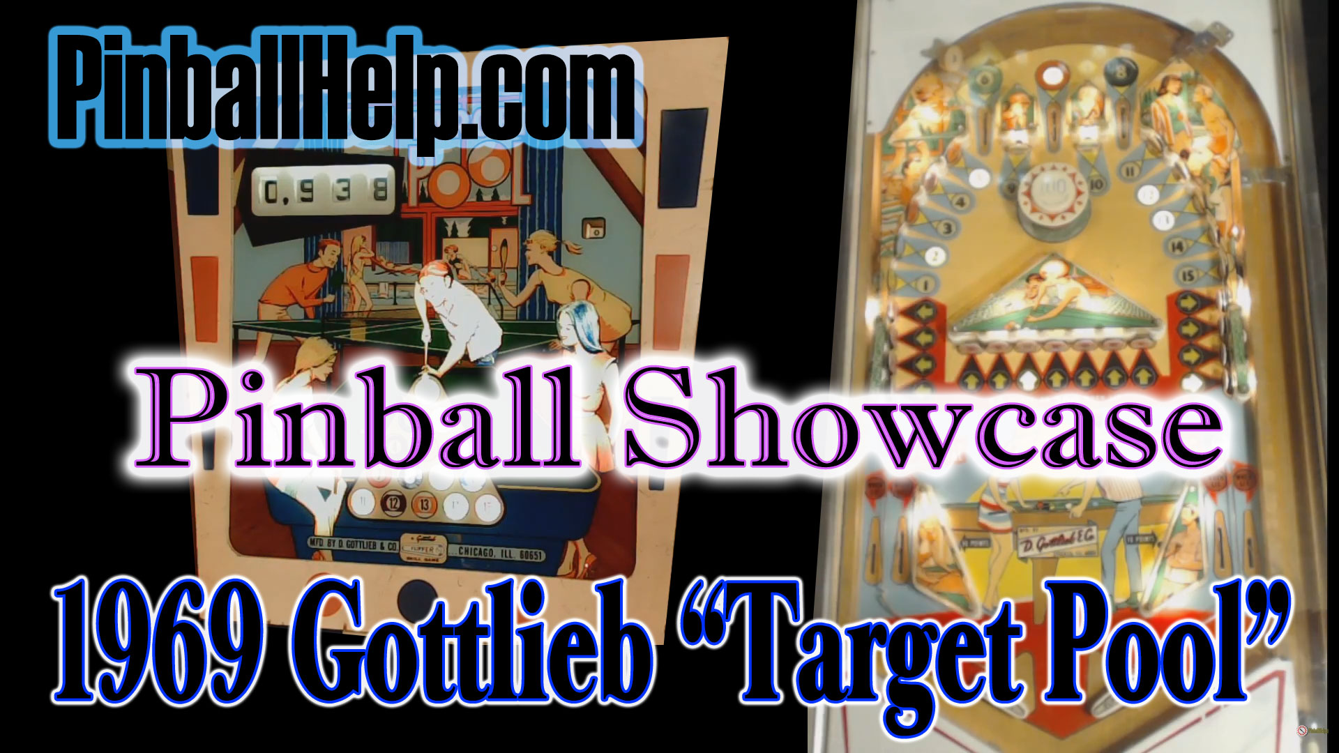 Pinball Showcase: 1969 Gottlieb "Target Pool" | Pinball HelpPinball Help